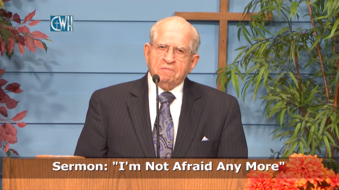 I’m Not Afraid Any More - Christian Worship Hour