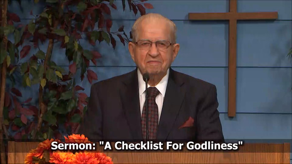 A Checklist for Godliness - Christian Worship Hour